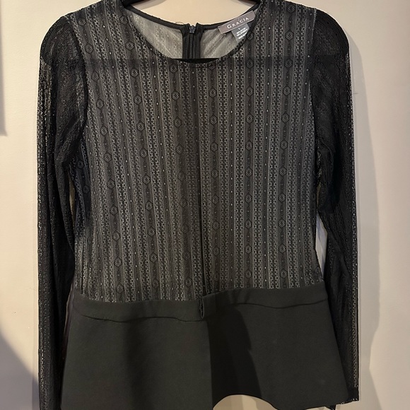 Gracia | Tops | Garcia Black Lace Blouse | Poshmark